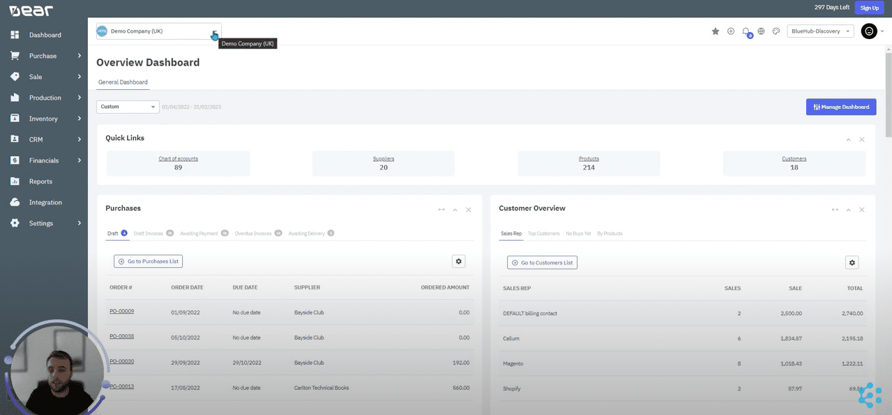 Cin7 Core & Xero Integration: Settings and Account Mapping | BlueHub